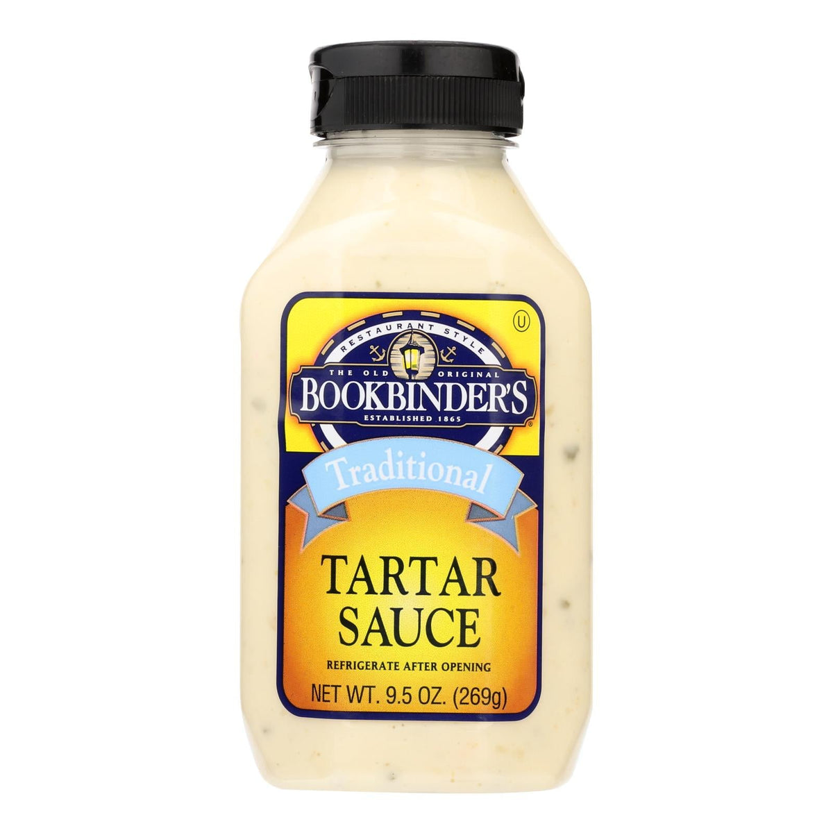 Bookbinder's Tartar Sauce Traditional (Pack of 9) - 9.5 Oz. — Specialty ...
