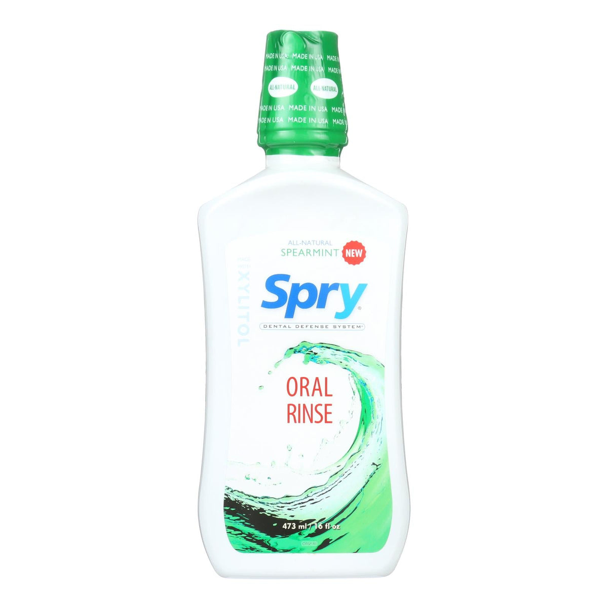 Spry Spearmint Oral Rinse (16 Fl Oz) — Specialty Food Source