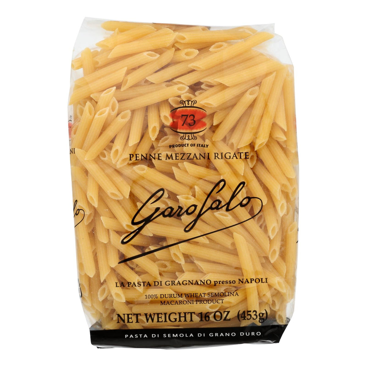 Garofalo Penne Mezzani Rigati (12-Pack, 16-Ounce Bags) — Specialty Food ...