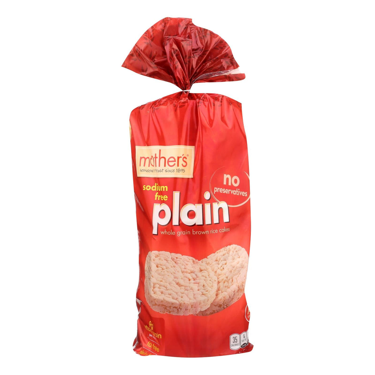 Mother's Plain Rice Cakes, Wholesome Snack (12 - 4.5 Oz. Cakes ...