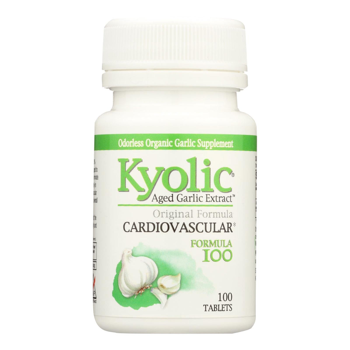 Kyolic Aged Garlic Extract for Heart Health (100 Tablets) — Specialty ...
