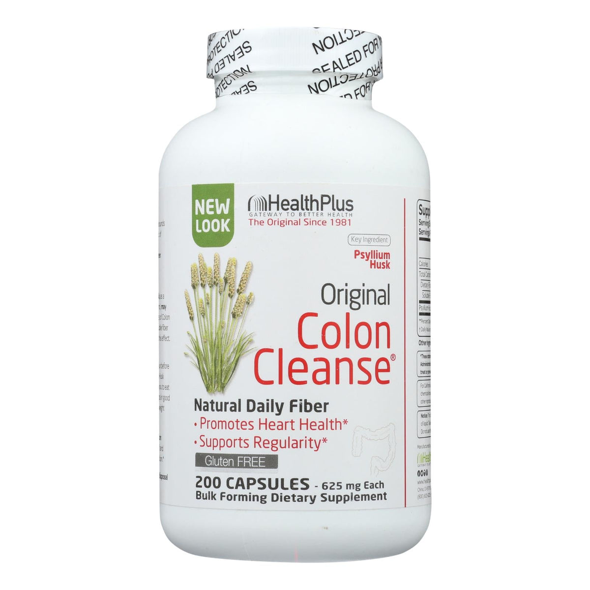 Health Plus Original Colon Cleanse: 200-Capsule Pack — Specialty Food ...
