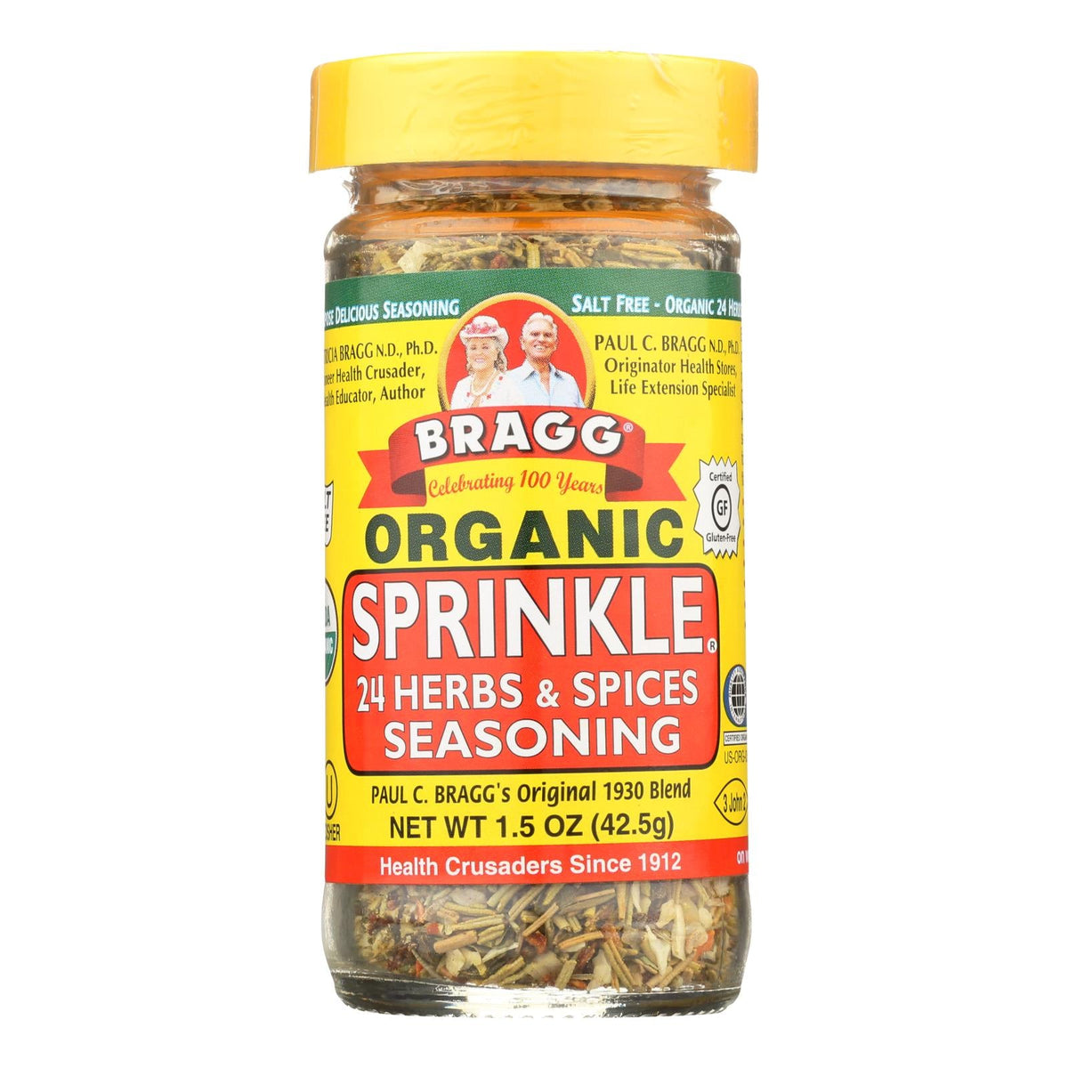 Bragg Sprinkle Natural Herbs and Spices 1.5 Oz (Pack of 12) — Specialty ...