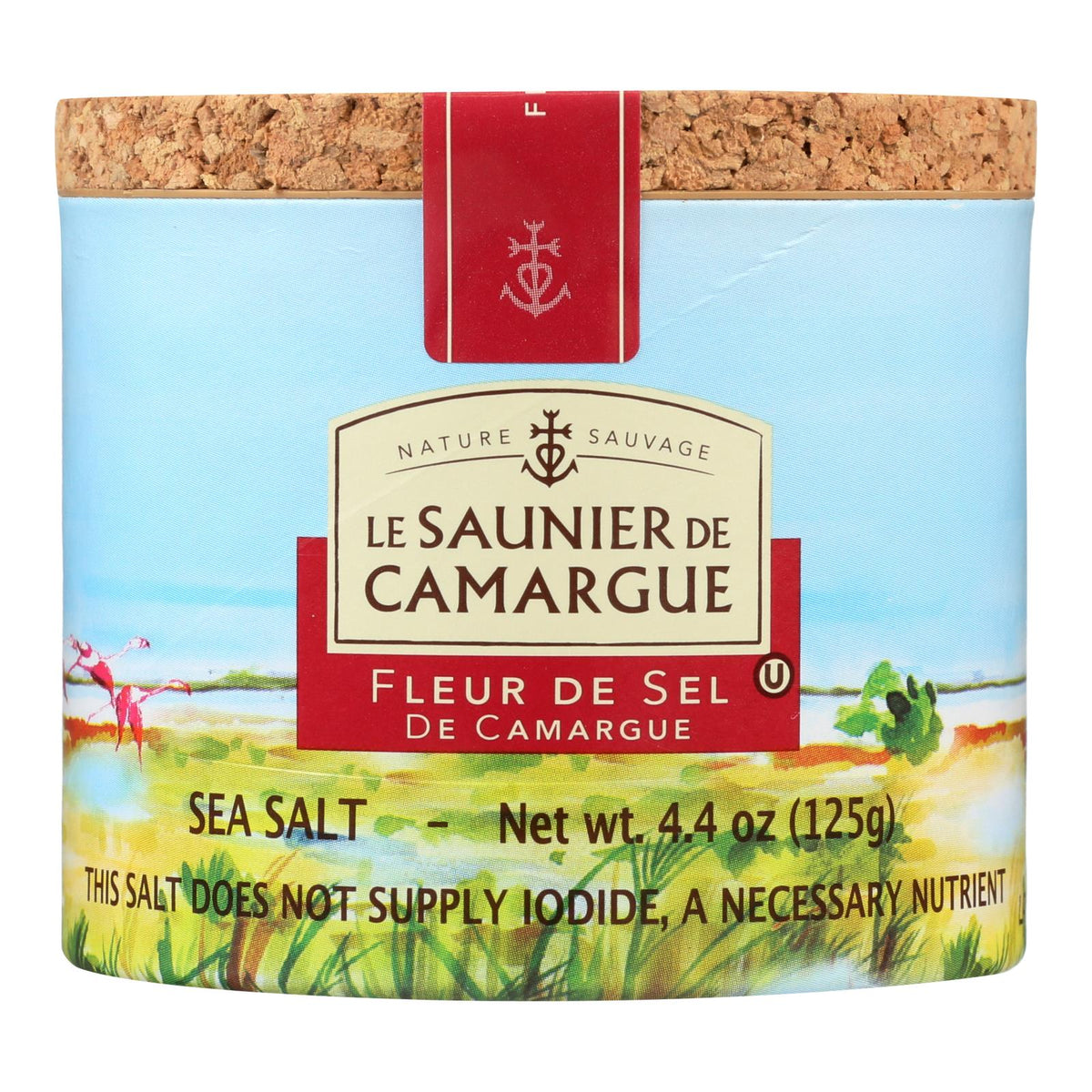 Le Saunier De Camargue French Sea Salt - Fleur de Sel (Pack of 6, 125 ...