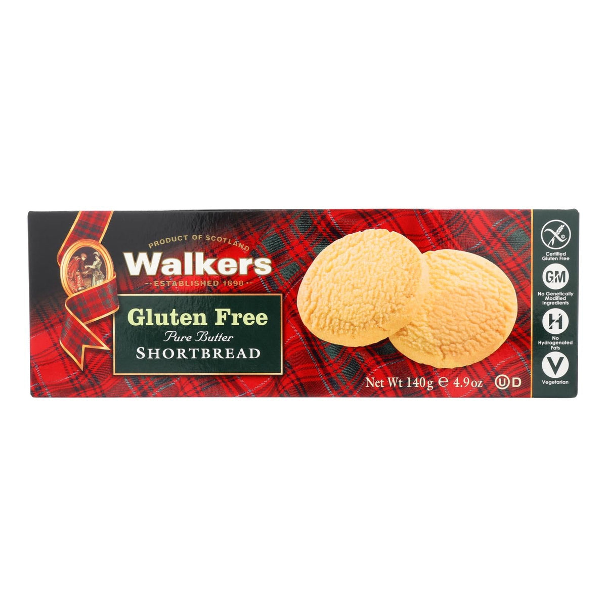 Walkers Shortbread Round Shortbread Cookies (6 Pack - 4.9 Oz ...