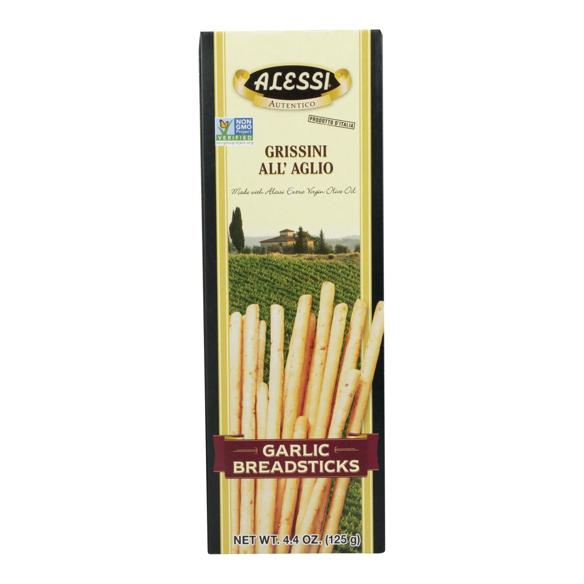 Alessi Original Garlic Breadsticks (Pack of 12) — Specialty Food Source