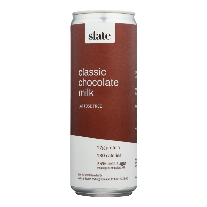 Slate Milk 11 Fl Oz Chocolate Milk (Pack of 12) Aseptic Lf — Specialty ...