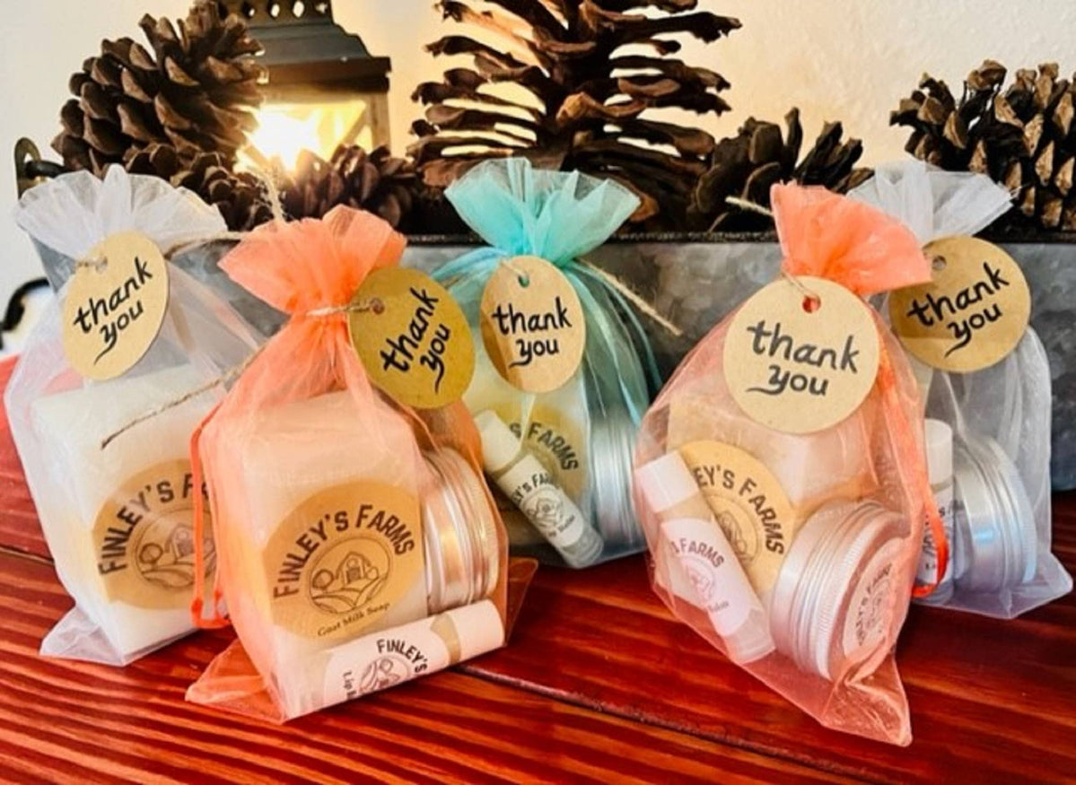 Finley’s Farms Gift Set - Goatmilk Soap, Lip Balm and Hand Salve ...