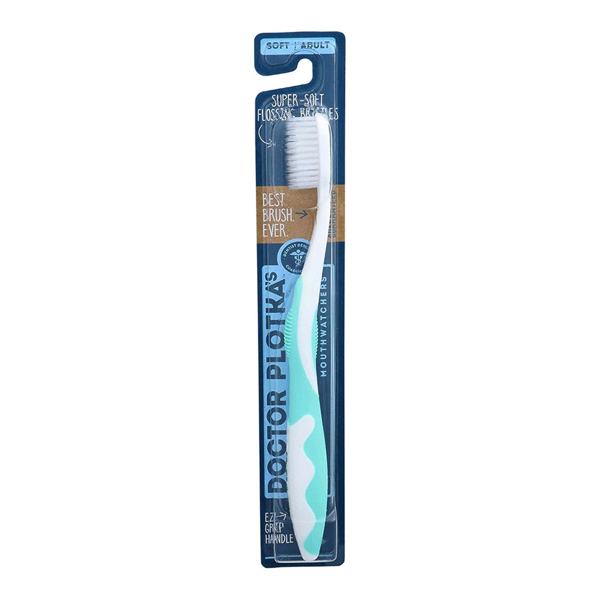 Dr. Plotka's Turquoise Adult Toothbrushes (6-Pack) — Specialty Food Source