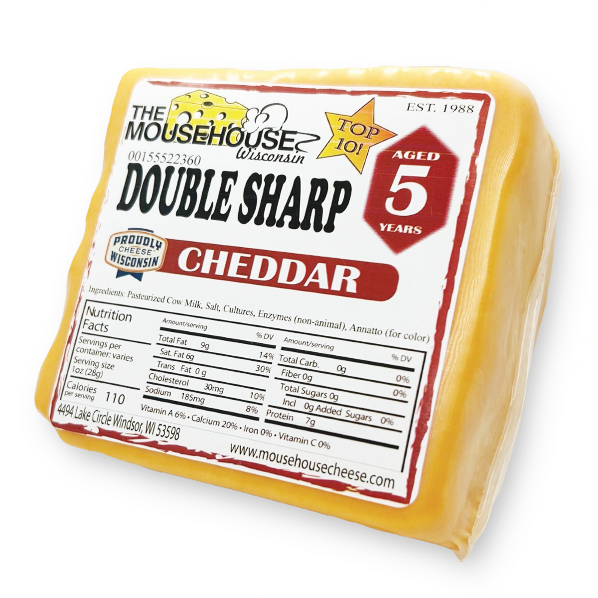 5 Year Old Double Sharp Cheddar — Specialty Food Source