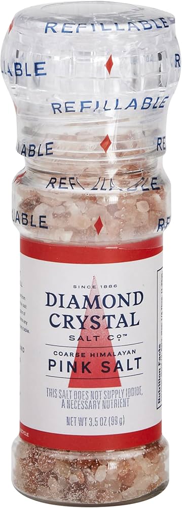 Diamond Crystal - Himalayan Pink Salt Grinder, 3.5 oz (Pack of 12) - N ...