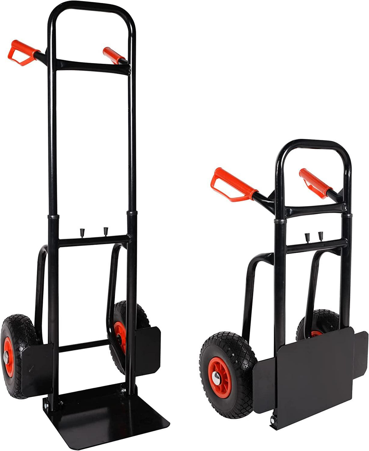 Heavy Duty Hand Truck Dolly Cart Trolley Cart with Telescope Handle ...