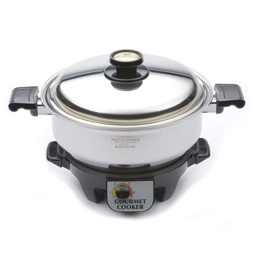 6 Quart Gourmet Slow Cooker Set — Specialty Food Source