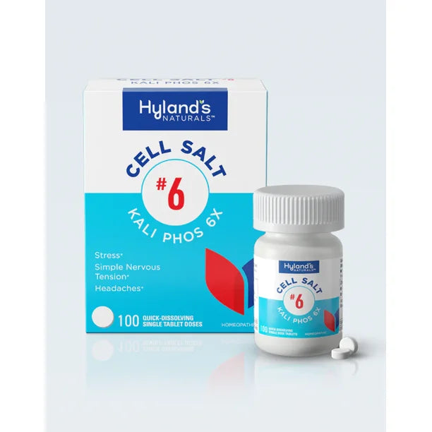 Hyland's Ferrum Phosphate 6X Cell Salts: Rejuvenate Blood, 100 Tablets ...