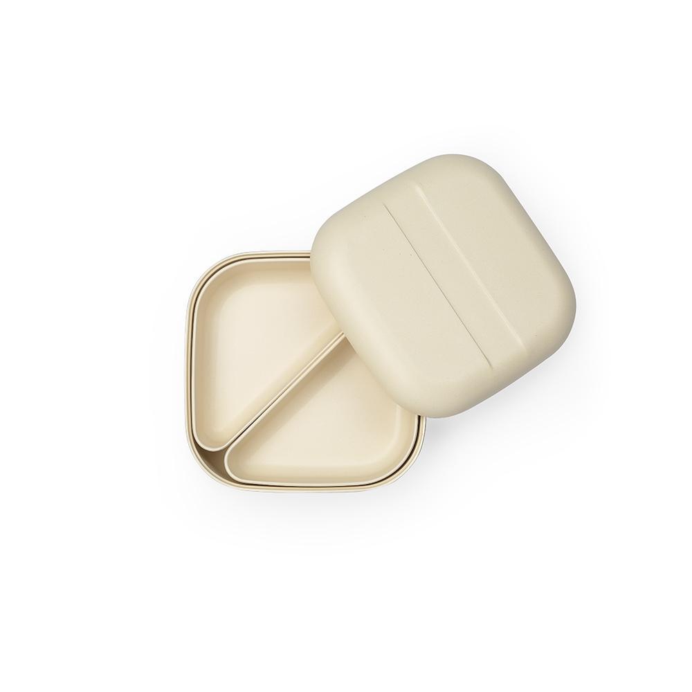 Square Bento Lunch Box - Off White — Specialty Food Source