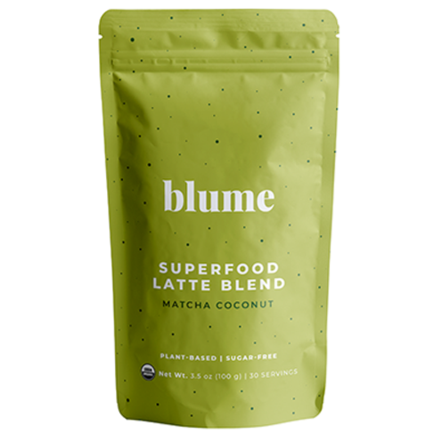 blume - 'Matcha Coconut' Superfood Latte Powder (100G | 30CT ...