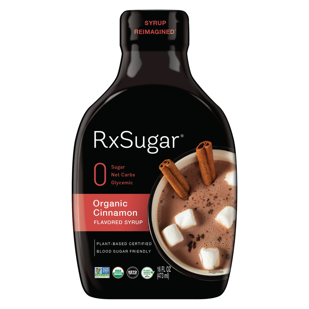 RxSugar Organic Cinnamon Syrup — Specialty Food Source