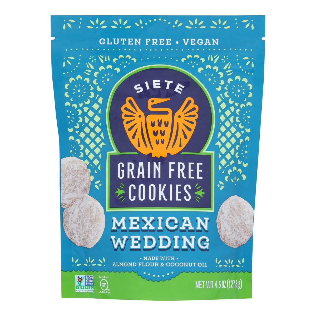 Siete Mexican Wedding Cookies, 10-Pack, 4.5 Oz — Specialty Food Source