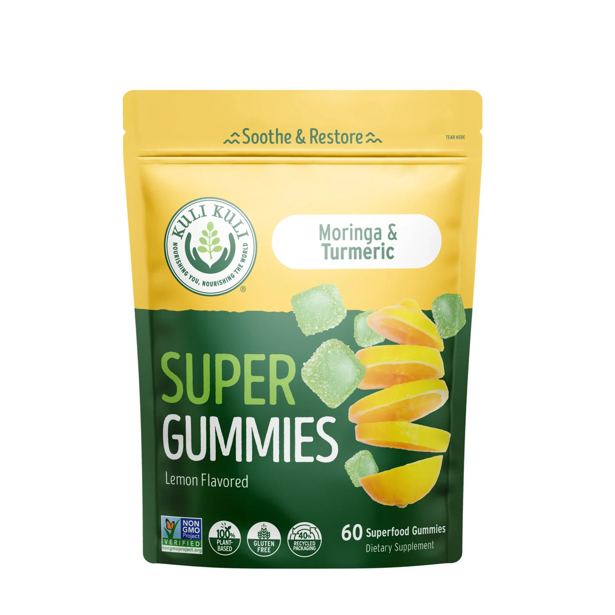 Kuli Kuli Moringa Turmeric Spr Gummy (60-Count Pack) — Specialty Food ...