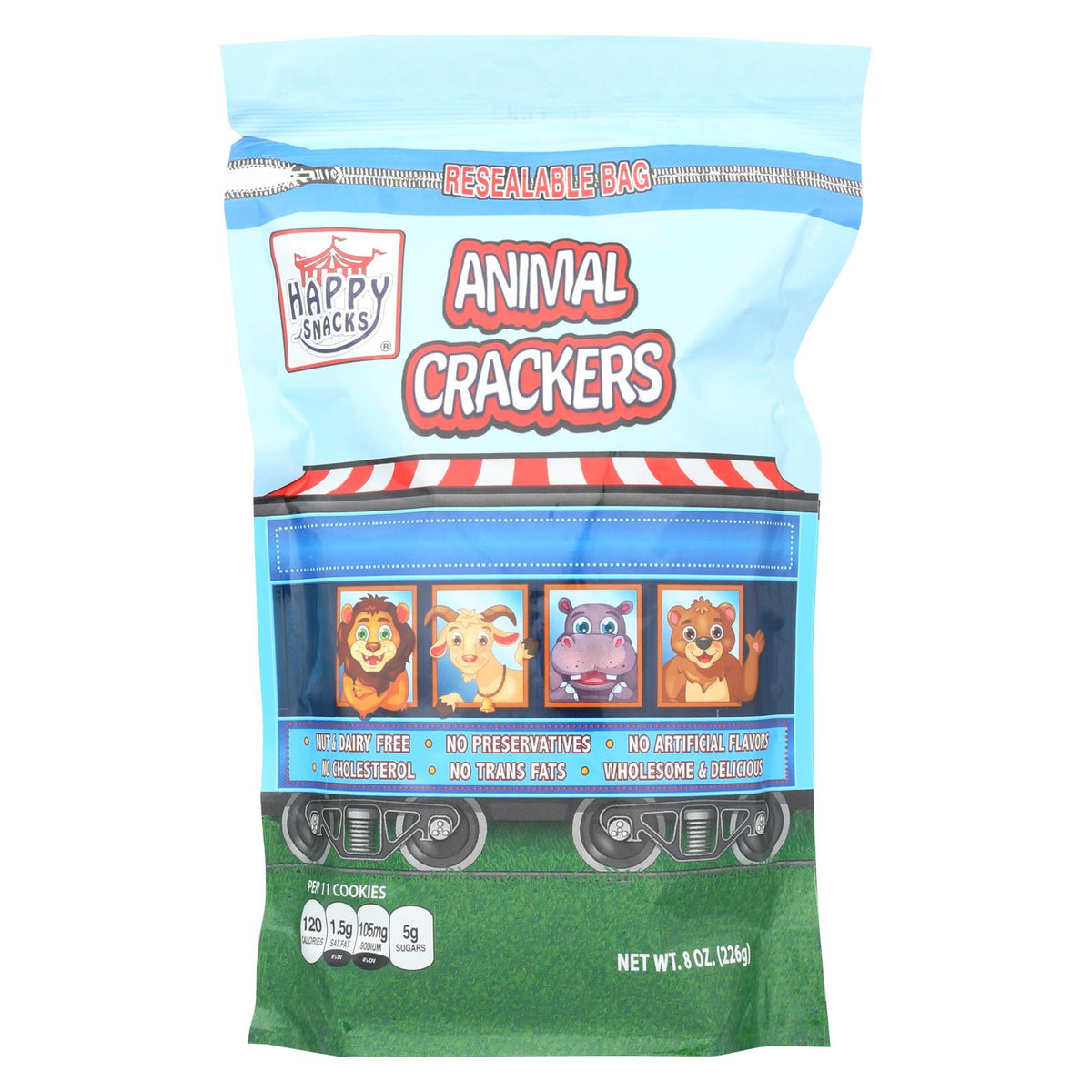 Happy Snacks Circus Animal Crackers (Pack of 6 - 8 Oz.) — Specialty ...