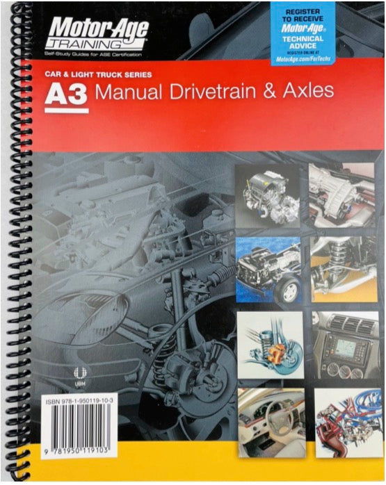 ASE Certification Test Prep - A3 Manual Drive Train & Axles Study Guid ...
