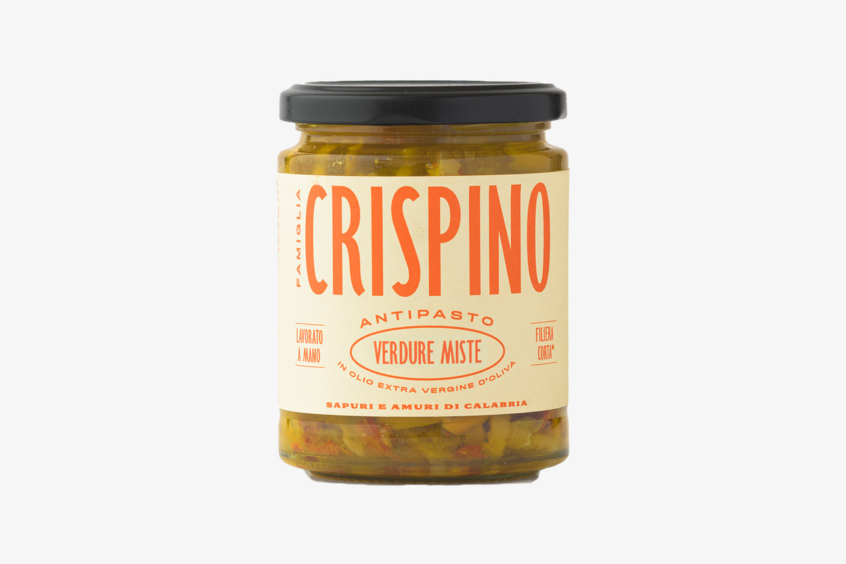 Famiglia Crispino Italian Mixed Vegetable Antipasto — Marinated Garden ...