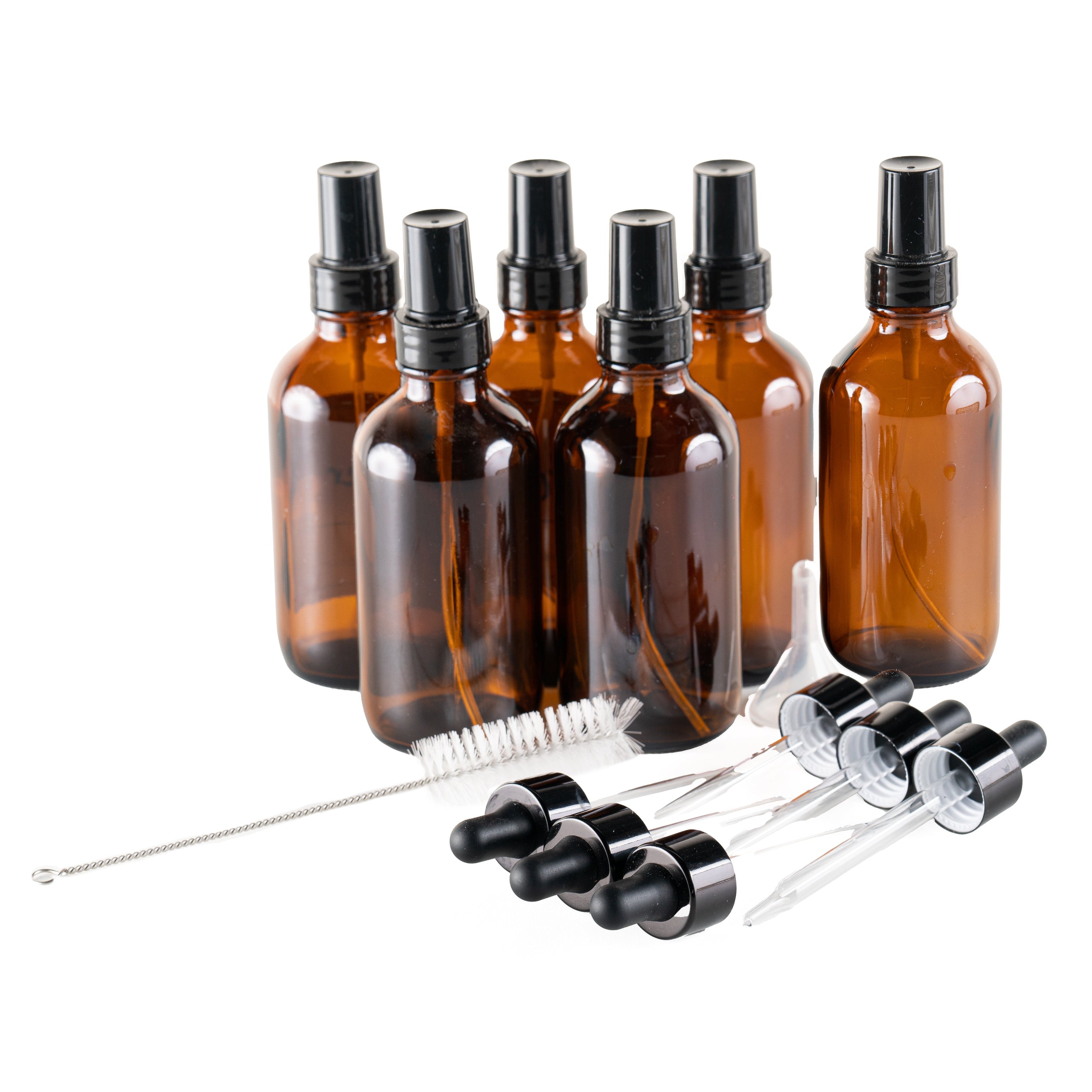 Amber Atomizer / Eye Dropper Set — Specialty Food Source