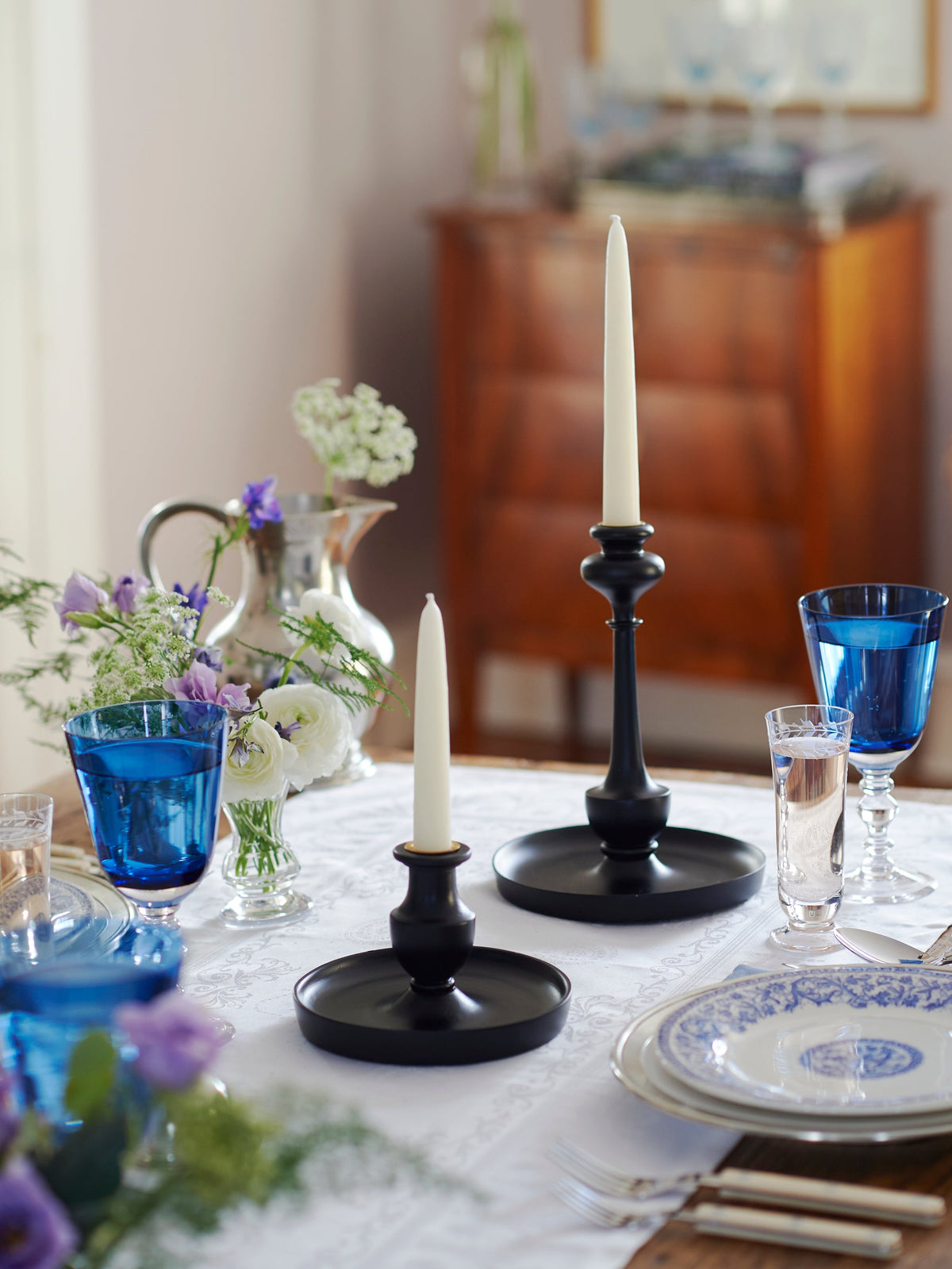 Ebony Candlesticks — Specialty Food Source
