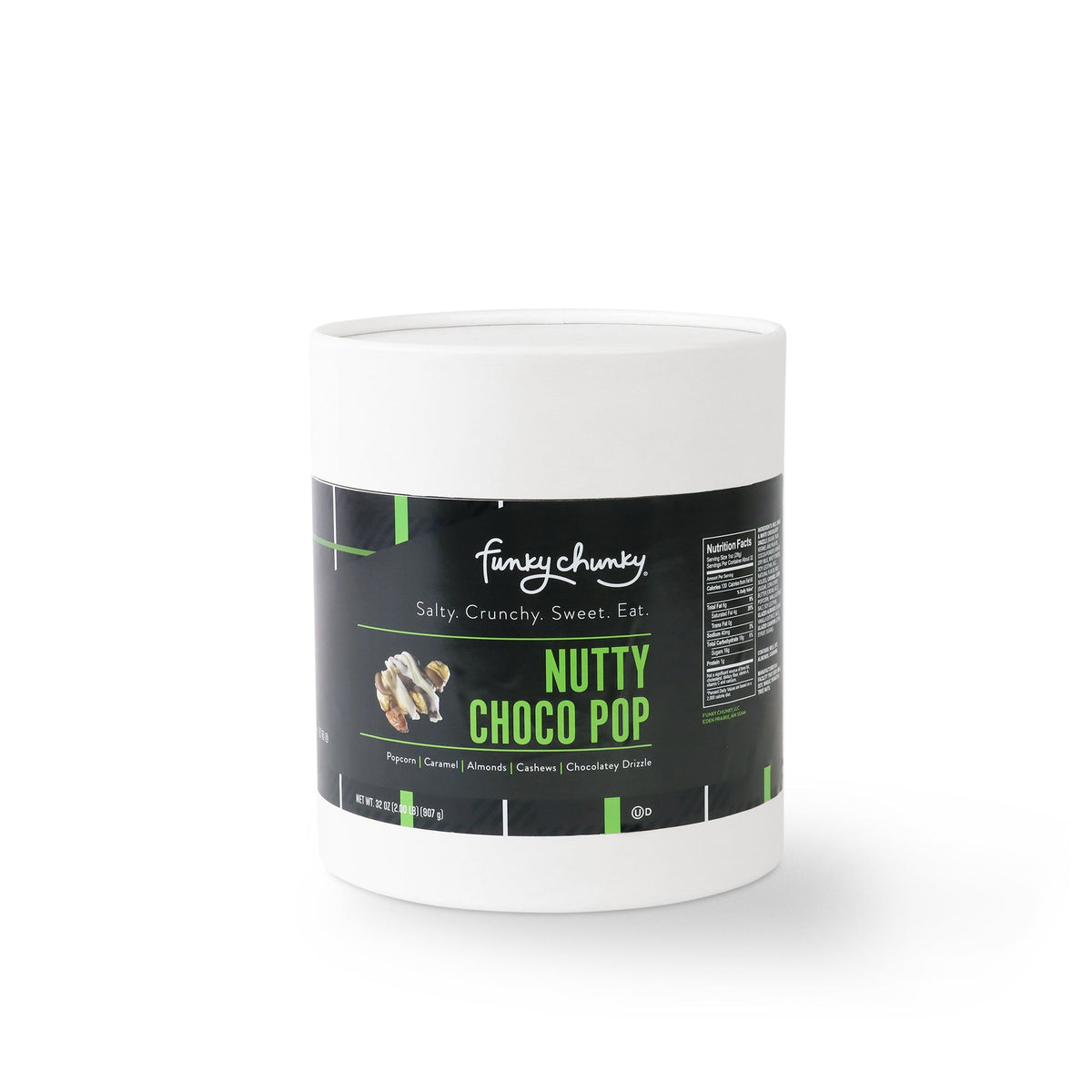 Nutty Choco Pop Gift Barrel (2lb.) — Specialty Food Source