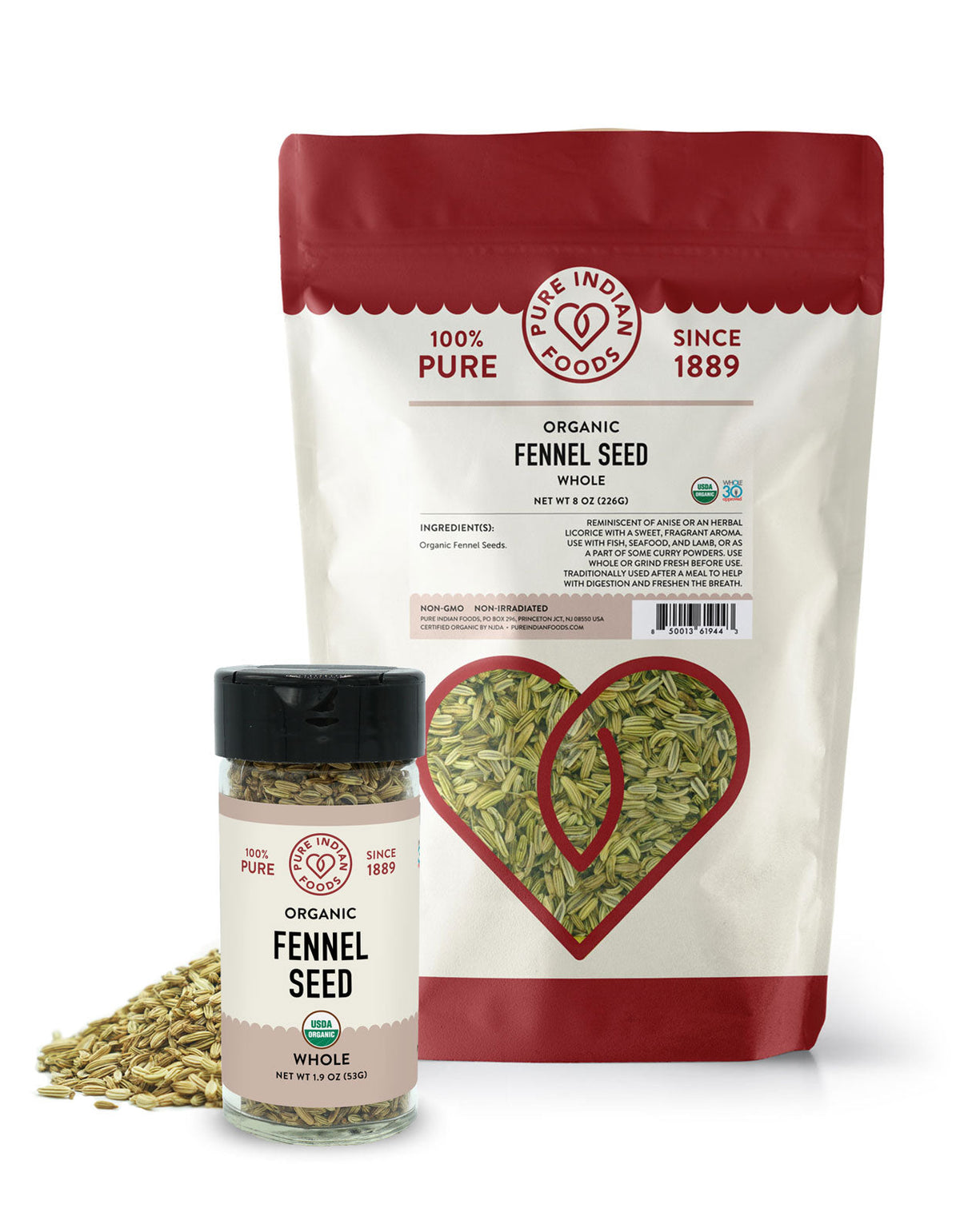 Fennel Seed, Certified Organic — Specialty Food Source