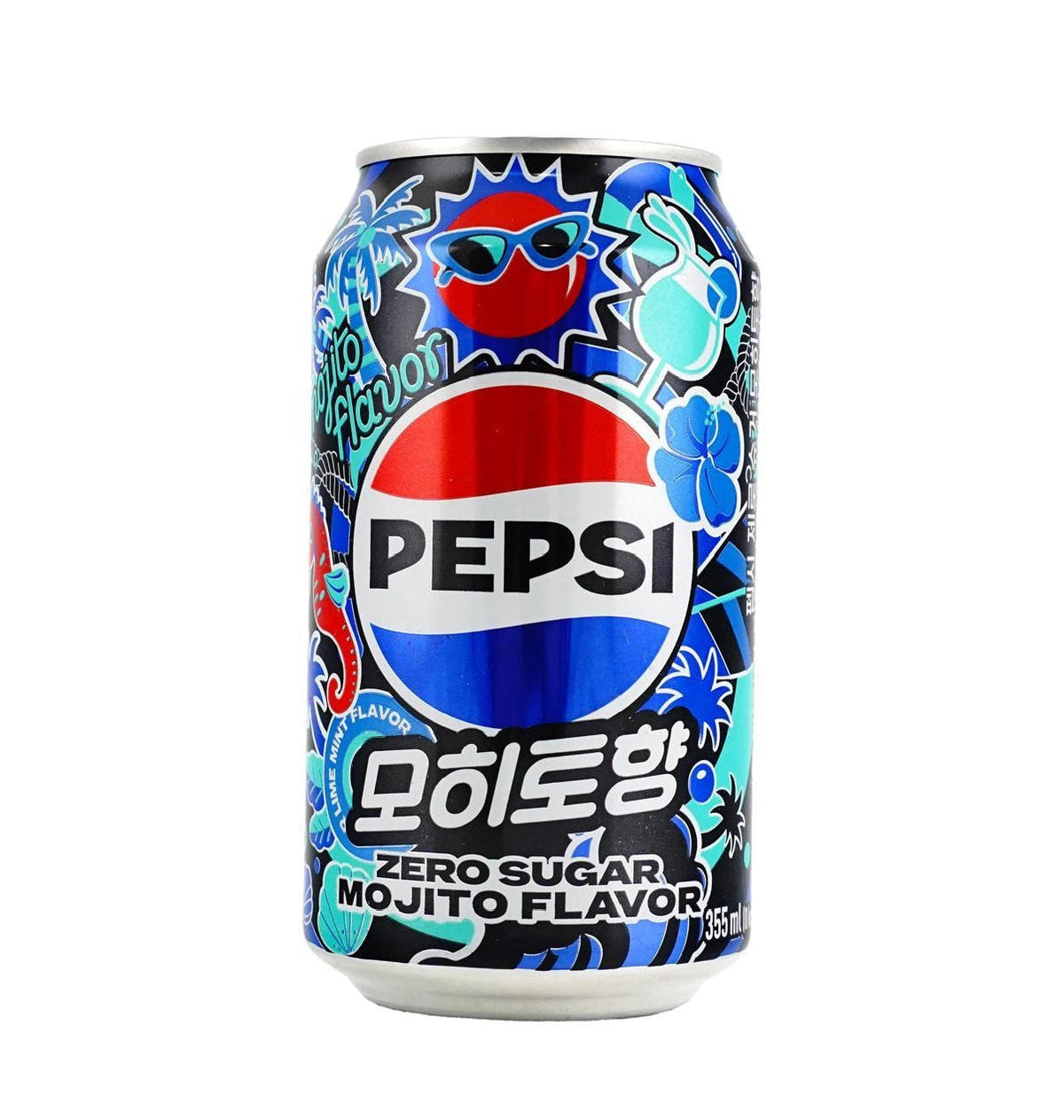 Pepsi Zero Sugar Mojito (355mL) (Korea) — Specialty Food Source