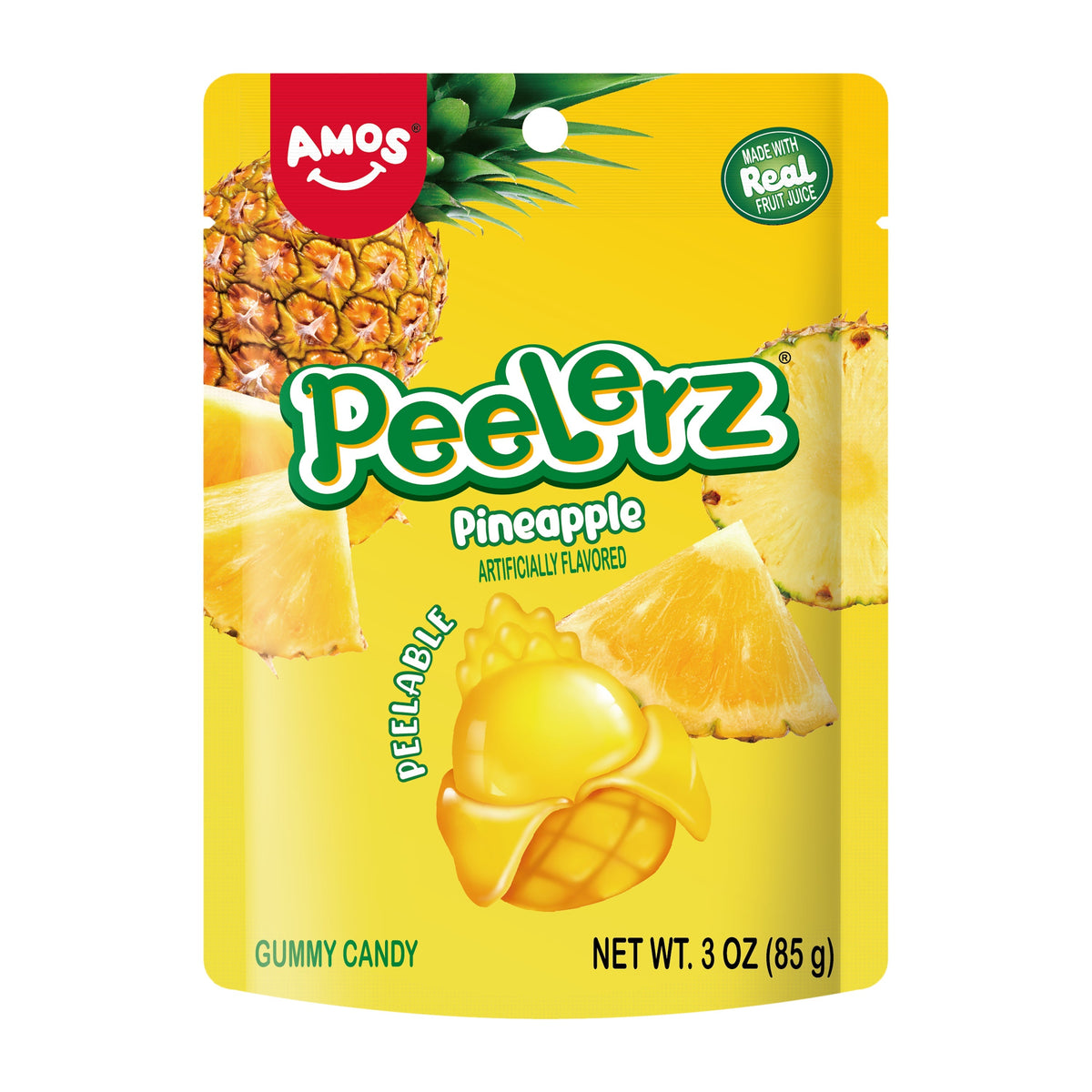 Amos Peelerz Pineapple (3oz) — Specialty Food Source
