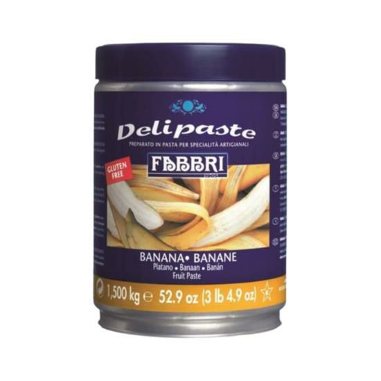 Fabbri Banana Delipaste 1.5 kg – Banana Paste for Gelato & Pastry ...