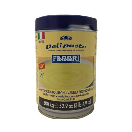 Fabbri Vanilla Bourbon Delipaste 1.5 kg – Premium Vanilla Paste ...