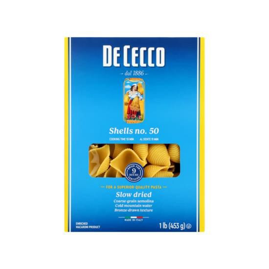 De Cecco Shells Pasta 12-1lb - Authentic Italian Conchiglie - SPECIALTY ...