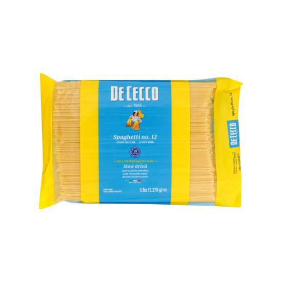 De Cecco Spaghetti Bulk 4-5lbs - Classic Italian Pasta - SPECIALTY FOOD ...