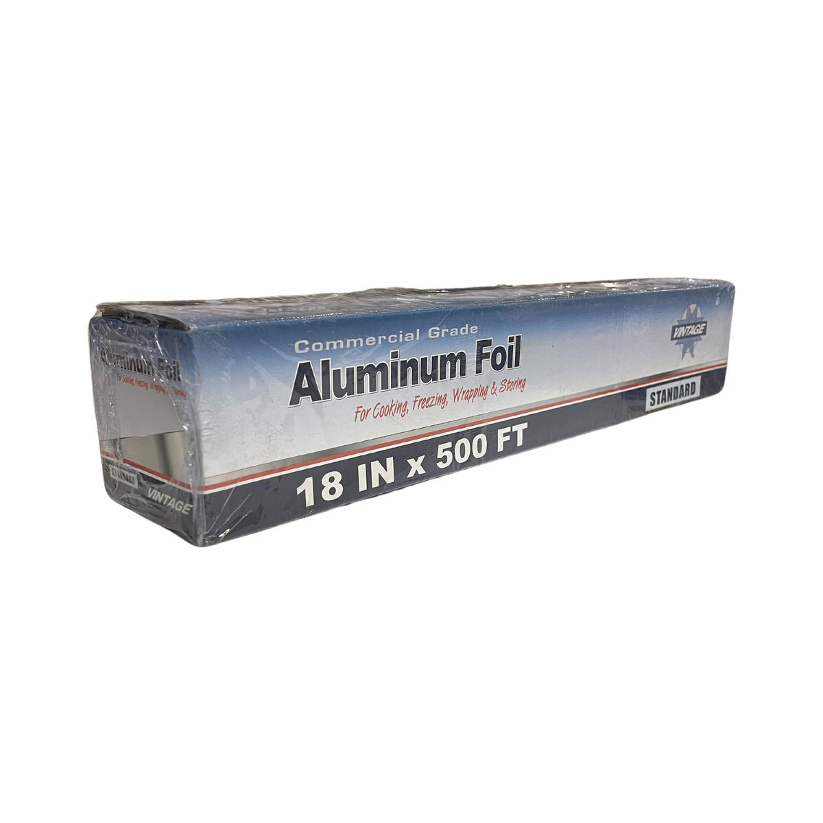 Vintage Brand Standard Aluminum Foil - 18 in x 500 ft Roll - SPECIALTY ...
