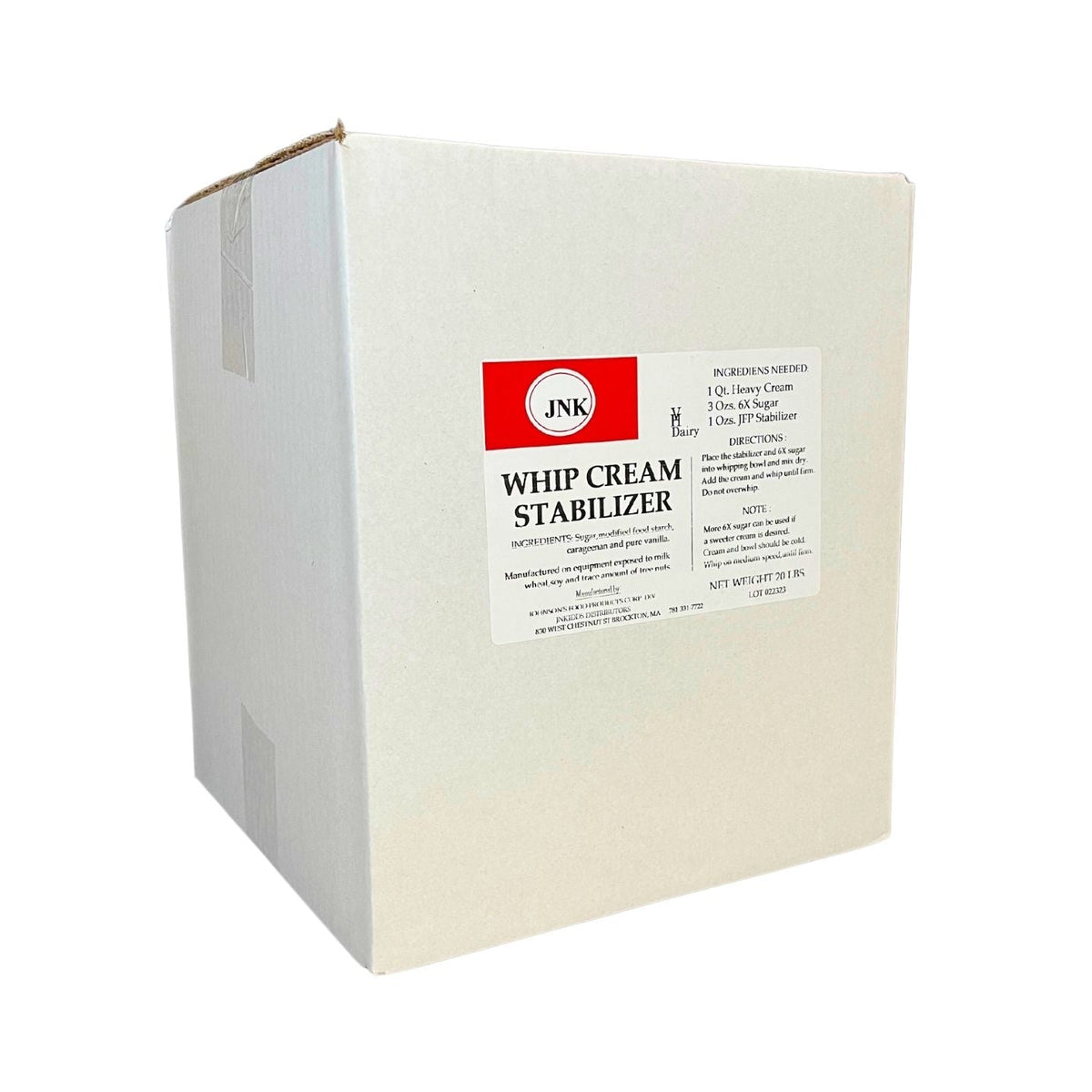 WHIP CREAM STABILIZER — Specialty Food Source