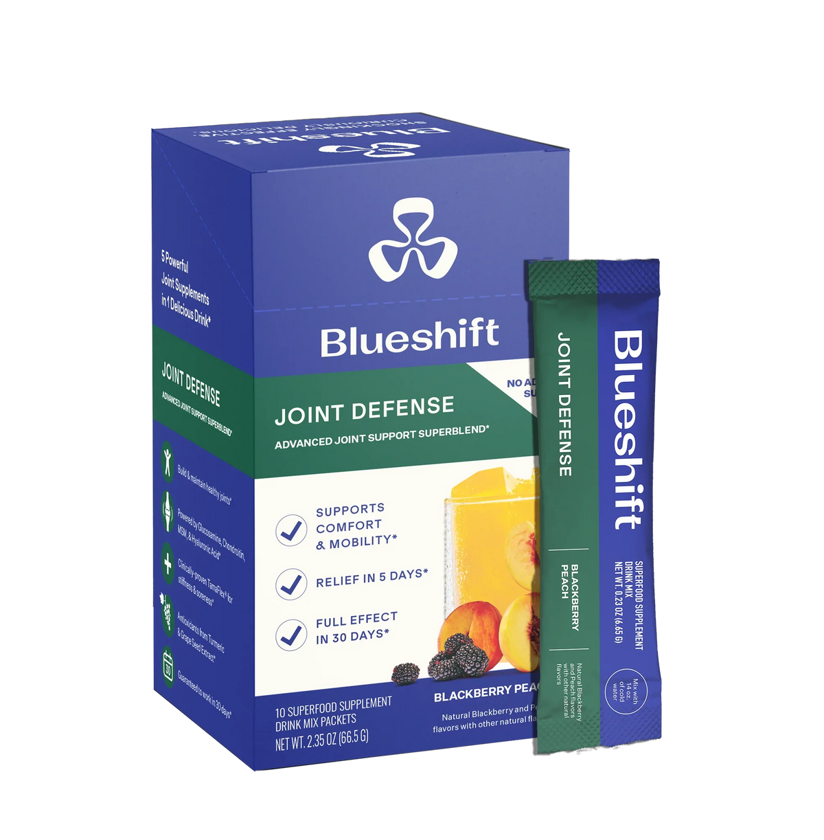 Blueshift - Joint Defense Blackberry Peach, 14 ct (Dairy & Gluten-Free ...