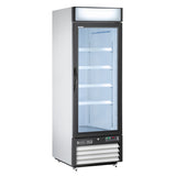 Maxx Cold 27 Inch Glass Door Merchandiser Freezer, Free Standing, 23 C ...