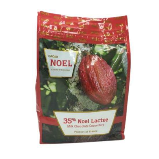 Cacao Noel Lactee 35 Milk Chocolate 22lb - 35% Cocoa Professional Bulk ...