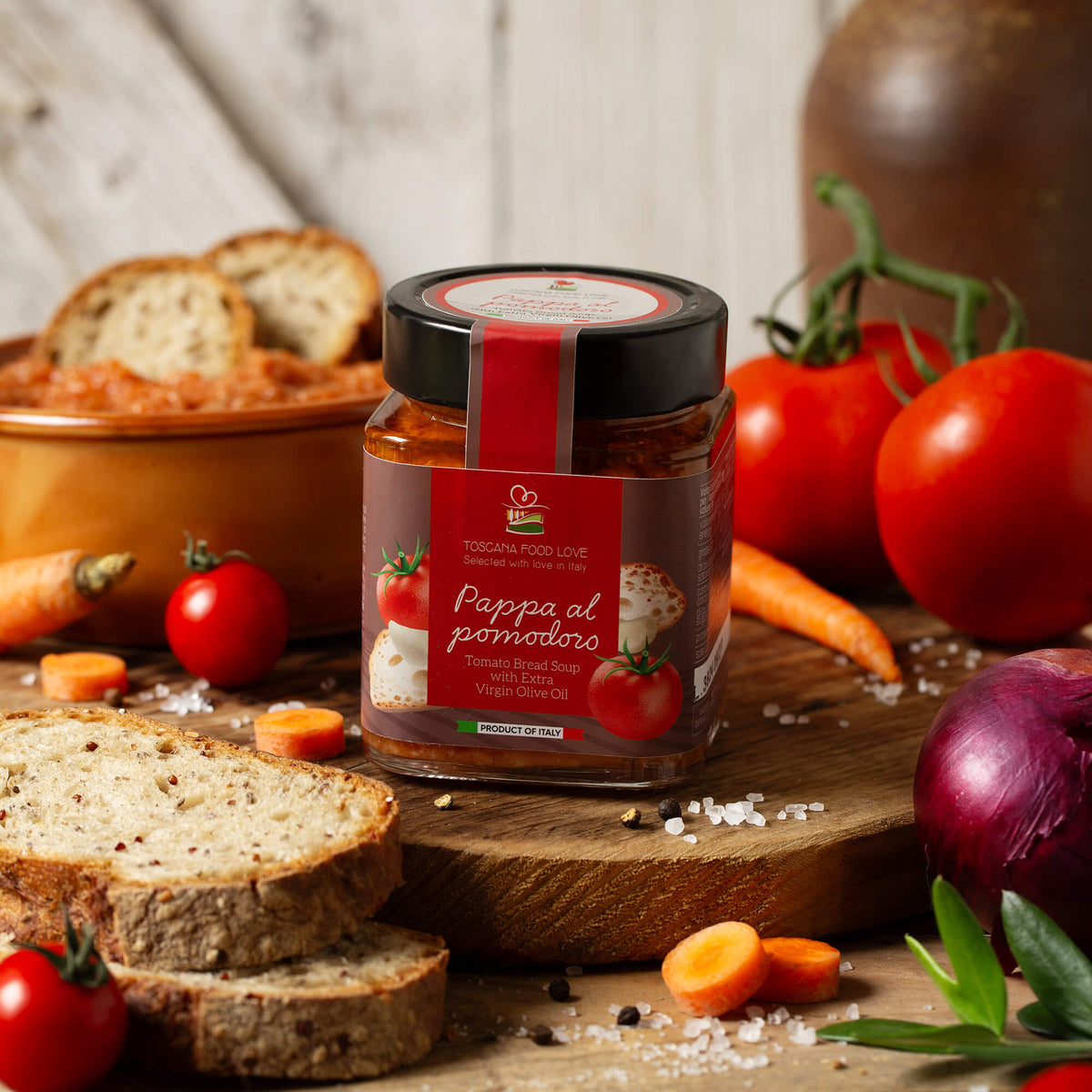 Pappa al pomodoro (Tomato bread soup with olive oil) — Specialty Food ...