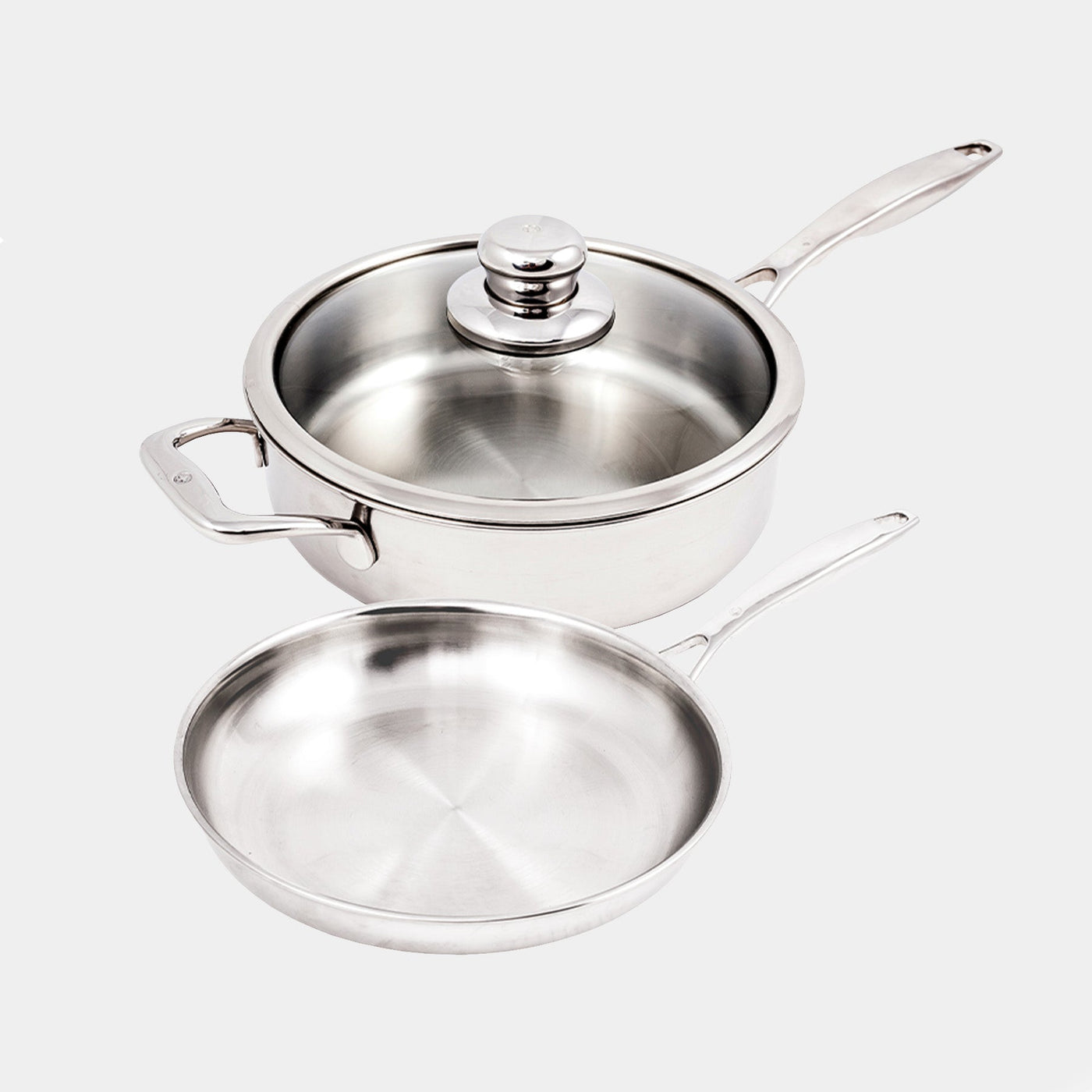Premium Clad 3-Piece Stainless Steel Set — Specialty Food Source