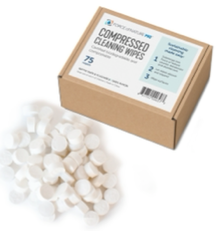 Compressed Expandable Dry Wipes — Specialty Food Source