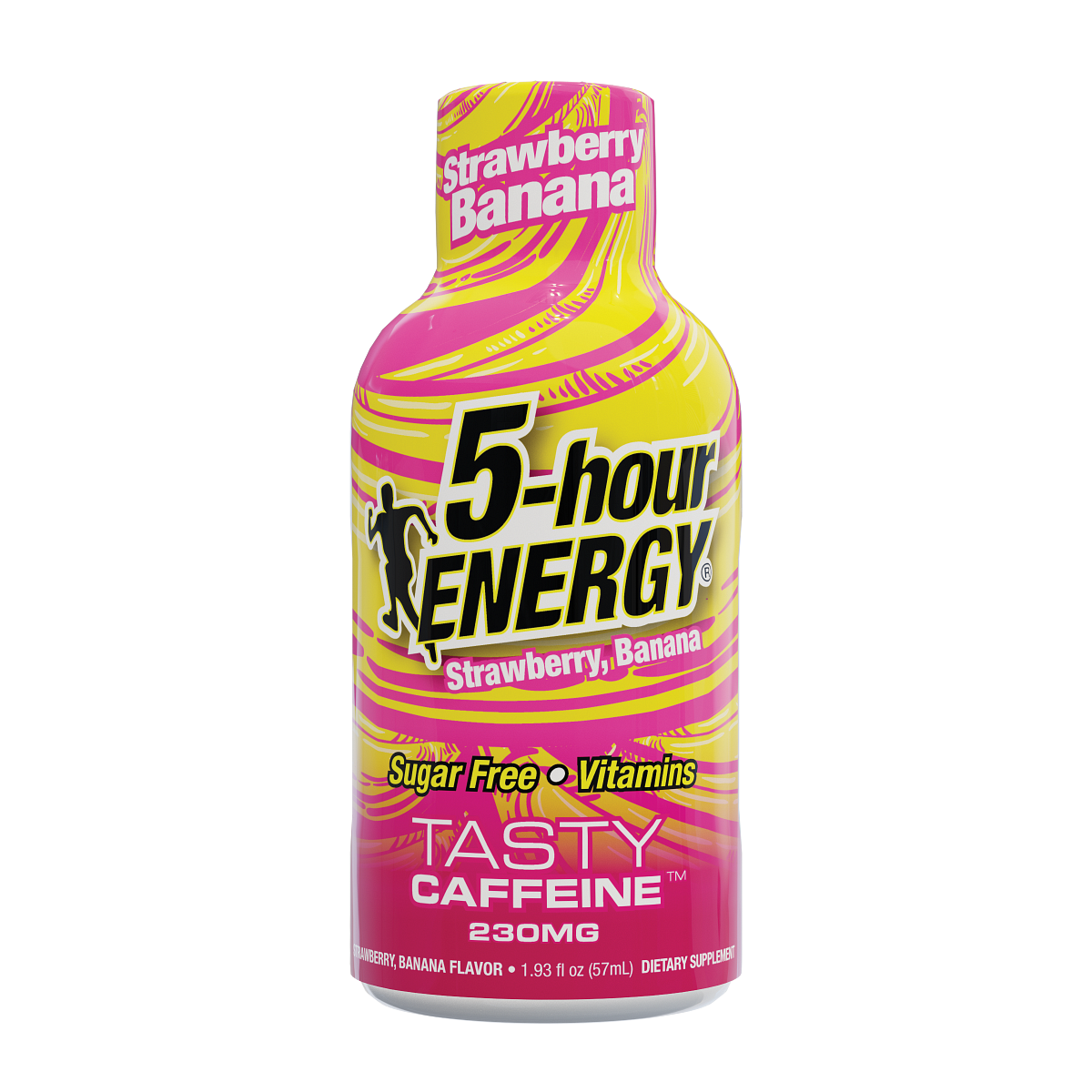 24 Pack 5-hour ENERGY Extra Strength Shots, Strawberry Banana Flavor F ...