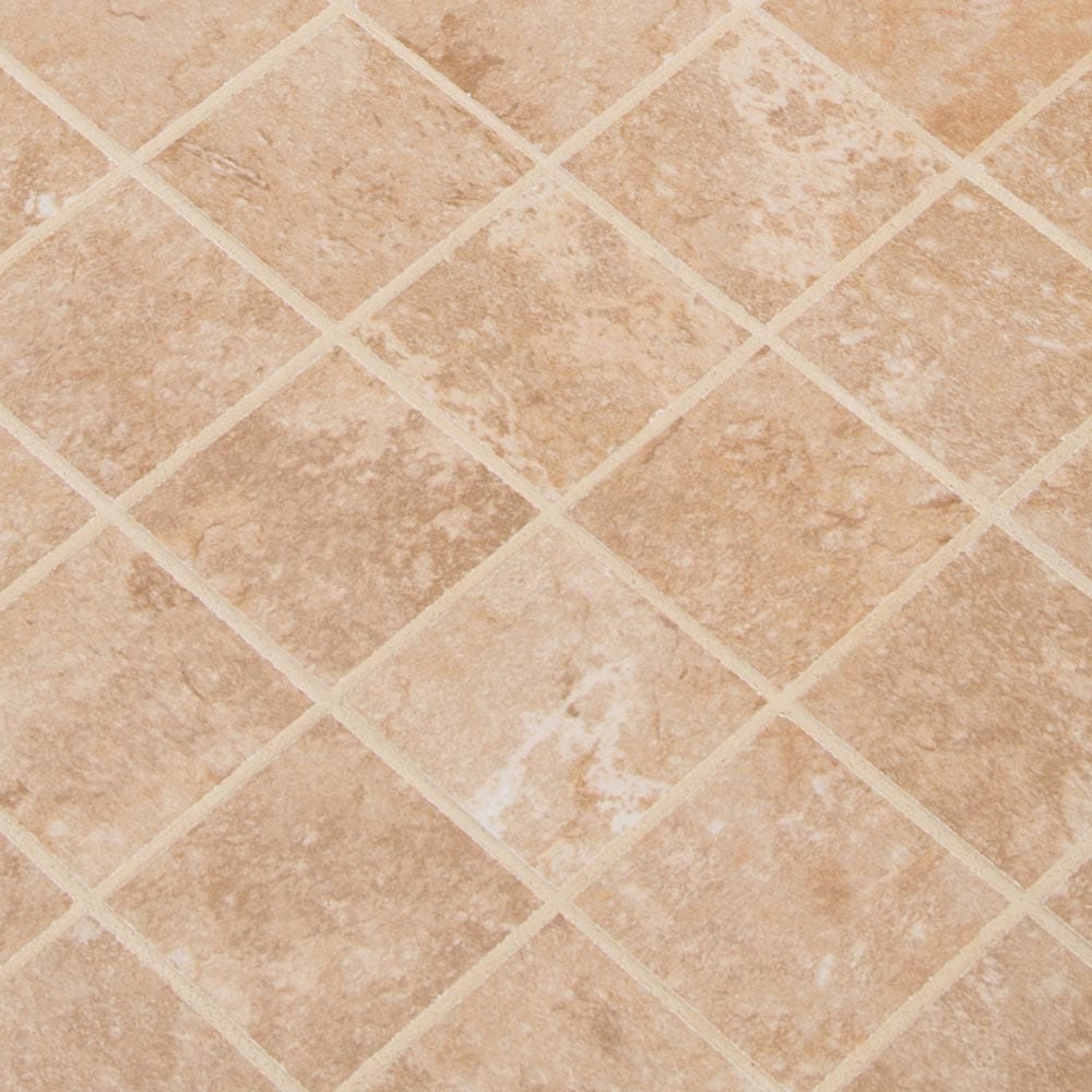 Tempest Natural 12"x12" Glazed Ceramic Mesh-Mounted Mosaic Tile 2"x2"- — Specialty Food Source