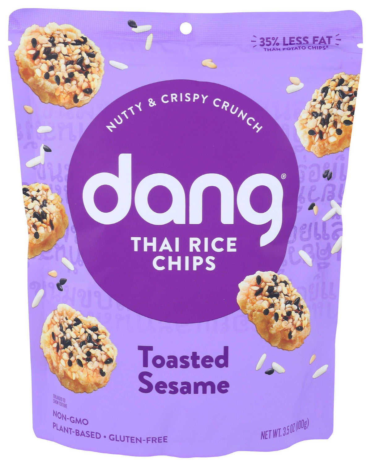 Dang Thai Toasted Sesame Rice Chips (Pack of 12) 3.5 Oz — Specialty ...