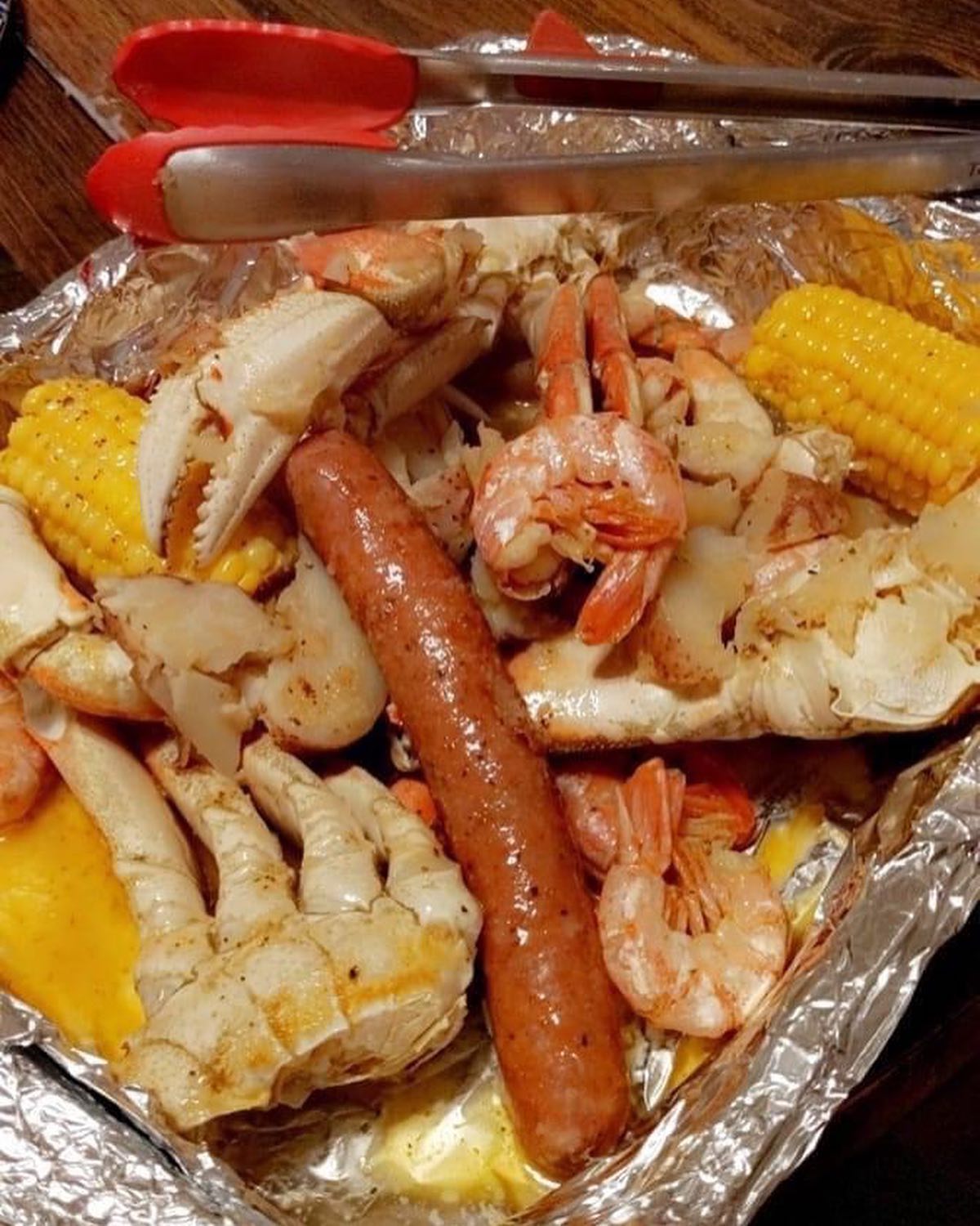 4 Person Seafood Boil Kit COMBO: Crab & Shrimp+ 2 Butters (2 Pack ...