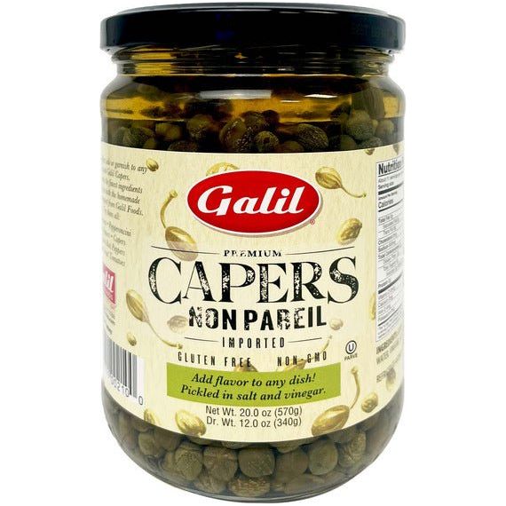 Capers In Brine Jar, Galil — Specialty Food Source