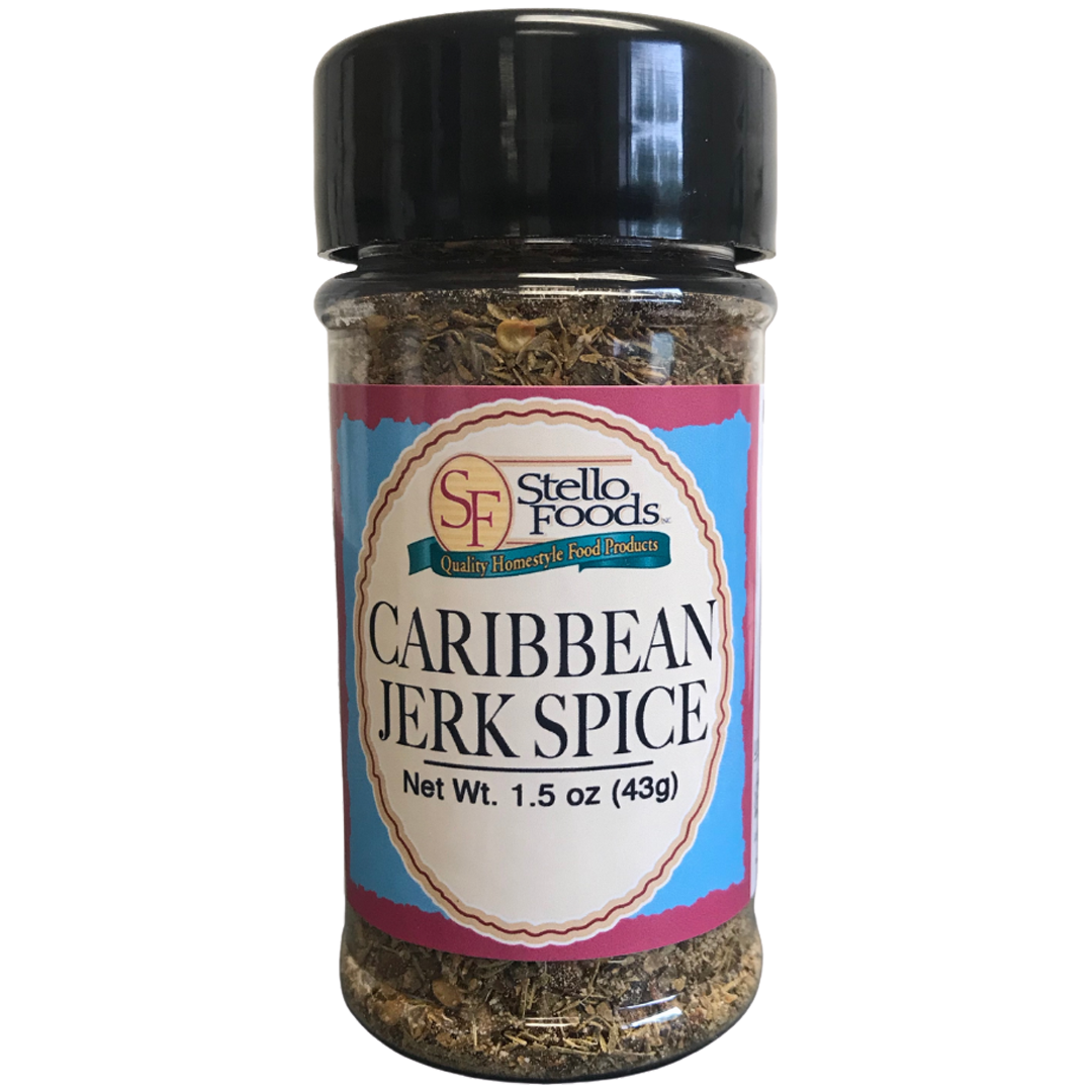Stello Foods Spices - Caribbean Jerk Spice 1.5 oz — Specialty Food Source